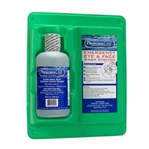 physicianscare 32 oz. single bottle eyewash station, (24-202)