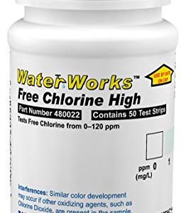 Industrial Test Systems 480022 WaterWorks Free Chlorine HR Test