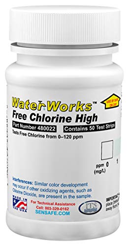 Industrial Test Systems 480022 WaterWorks Free Chlorine HR Test