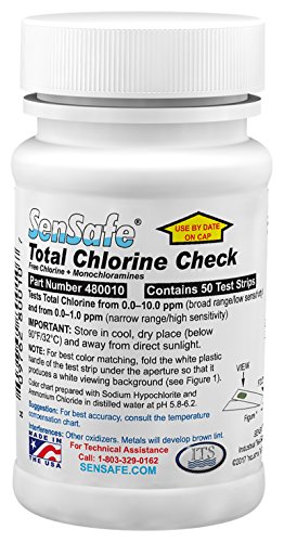 Industrial Test Systems 480010 SenSafe Total Chlorine Test