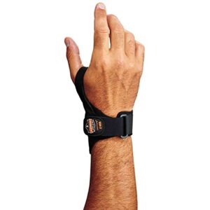 ergodyne - 70204 proflex 4020 right wrist support, black, medium