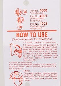 Fibre-Metal by Honeywell FM4001 Quick-Lok Helmet Adapter Kit