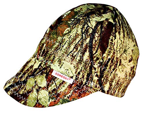 Comeaux Caps 118-2000-C-7-1/2 Deep Round Crown Caps, 7 1/2", Camouflage