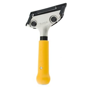 Tajima SCRL200"Scrape-Rite" Reversible Blade Scraper, Silver/Yellow