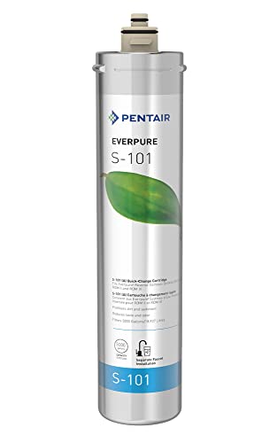 Everpure S-101 Quick-Change Filter Cartridge, EV927377 Replacement (A) for use in ROM II or III Reverse Osmosis Systems, Single Unit