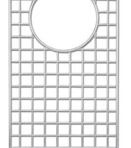 BLANCO 224406 Stainless Steel Grid (Precision 16" sinks) Accessory, 8.44" L X 15.38" W X 1.34" H