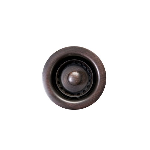 Premier Copper Products D-133ORB 2-Inch Bar Basket Strainer Drain, Oil Rubbed Bronze