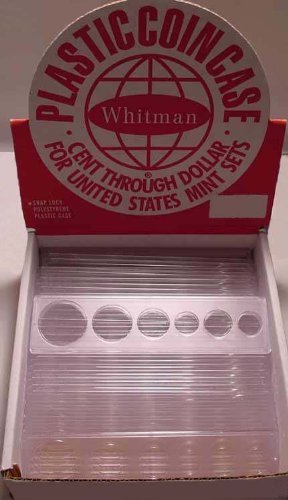 25 Whitman 2x6 Snaplocks 6-Coin Set CENT - DOLLAR