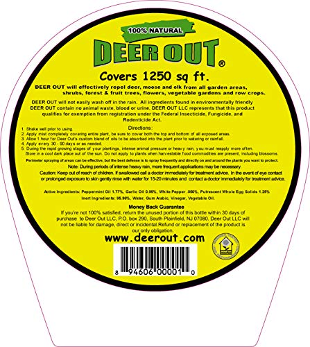 Deer Out 40oz Ready-to-Use Deer Repellent