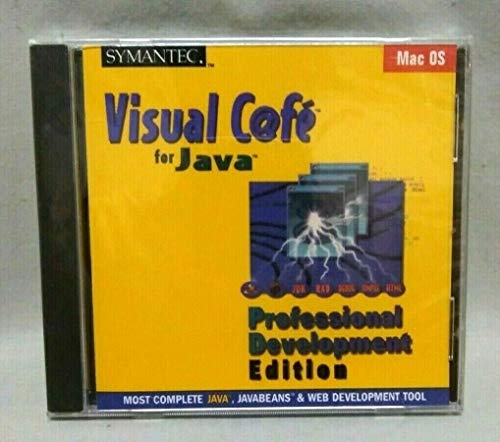 VISUAL CAFE FOR JAVA MAC OS PROFESSIONAL DEVELOPMENT EDITION