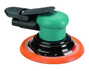 dynabrade (59040) dynorbital-spirit 6" (152 mm) diameter random orbital sander, non-vacuum | proportionate 3/32" (2.5 mm) diameter orbit | 12000 rpm pneumatic motor