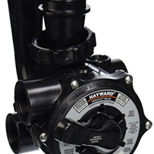 Hayward SP0710X62 Pro-Series Vari-Flo Replacement 1-1/2-Inch Control Valve Assembly with Gauge,black