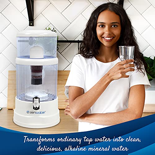 Zen Water - Water Filter System, Portable Water Purification System, 4-Gallon Countertop Dispenser