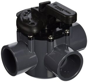 pentair 263037 3-way pvc 1-1/2 inch (2 inch slip outside) pool and spa diverter valve