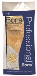 bona pro series ax0003445 18-inch microfiber applicator pad