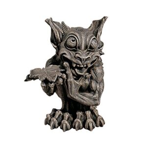 design toscano babble the gothic gargoyle statue,greystone