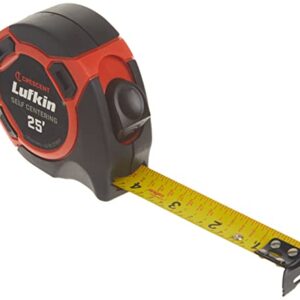 Lufkin L725SCTMPN TAPE,25',SELF CENTERING