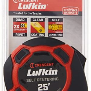 Lufkin L725SCTMPN TAPE,25',SELF CENTERING