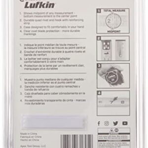 Lufkin L725SCTMPN TAPE,25',SELF CENTERING