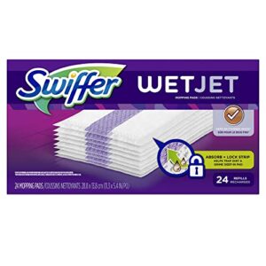 swiffer wet jet mopping pad refills - original - 24 ct