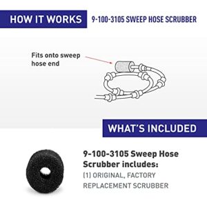 Polaris Genuine Parts 9-100-3105 Sweep Hose Scrubber Replacement Compatible with Polaris Models 280, 360, 380, 3900 SPORT, TR28P, TR35P, TR36P, 180