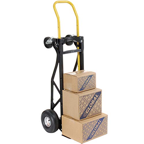 Harper Nylon Convertible Hand Truck - 37-1/4"Lx12"W Platform