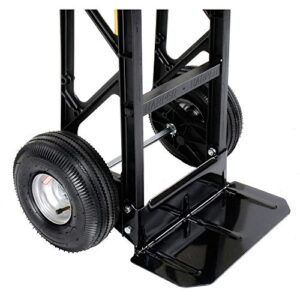 Harper Nylon Convertible Hand Truck - 37-1/4"Lx12"W Platform