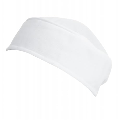 Chef Works Unisex Total Vent Beanie, White, Small/Medium