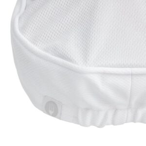 Chef Works Unisex Total Vent Beanie, White, Small/Medium