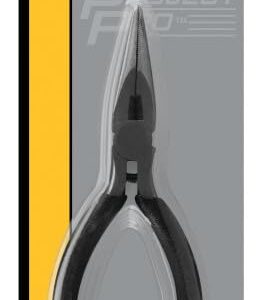 Performance Tool 1105 5-Inch Long Nose Pliers - Heat Treated Alloy Steel, Cushion Grip Handles, Hardened Wire Cutter