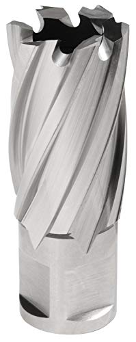 Hougen 12128 7/8 Inch Diameter x 1 Inch Depth of Cut 12,000 Series High Speed Steel Annular Cutter 3/4 Inch Weldon Shank for Magnetic Drills