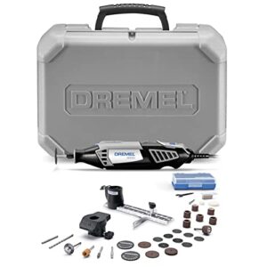 dremel 4000-2/30 variable speed rotary tool kit - engraver, polisher, and sander- perfect for cutting, detail sanding, engraving, wood carving, and polishing- 2 attachments & 30 accessories