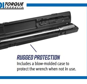 CDI 1002MFRMH Dual Scale Micrometer Adjustable Click Style Torque Wrench with Metal Handle - 3/8-Inch Drive - 10 to 100 ft. lbs. Torque Range