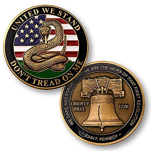 Northwest Territorial Mint Don't Tread on Me - Liberty Bell Challenge Coin…