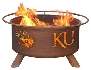 patina f239 kansas university fire pit