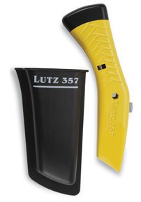 Lutz 35699#357 Blue Quick Change Heavy Duty Utility Knife and Plastic Holster (357-BL)