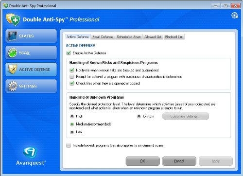 Double Anti-Spy Professional-Single User Version