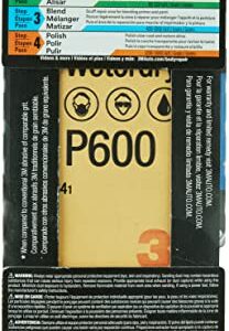 3M 03020 Imperial Wetordry 3-2/3" x 9" P600 Grit Sandpaper