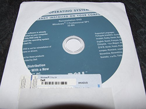 Windows Pro 7 32-bit English 30 Pack DSP 30 OEI DVD