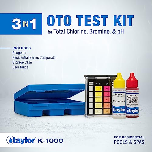 Taylor K-1000 Basic Residential Pool & Spa Test Kit