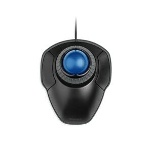 kensington orbit trackball mouse with scroll ring (k72337us), 4 1/2x5 1/2x2"