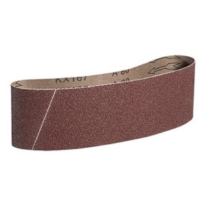 mercer industries 107080-3" x 24" aluminum oxide sanding belts, 80 grit (10 pack)