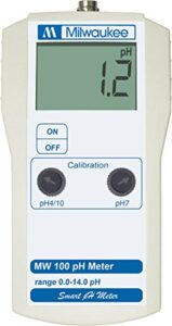 milwaukee instruments mw100 ph meter with 2 point manual calibration