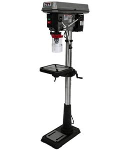 jet j-2500, 15-inch step pulley drill press, 16 speed, 1ph 115v (354400)