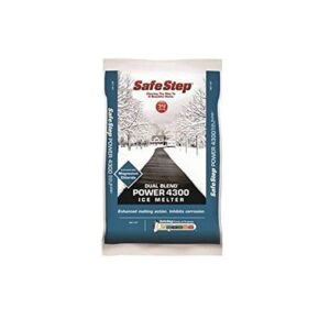 safe step north american salt 51021 power 4300 dual blend ice melt 20 lb, no size, no color