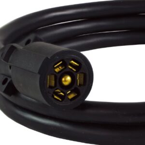 Conntek 10110-300 Heavy-Duty 7-Way Plug to Roj (25 Feet),Black