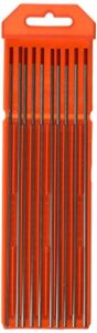 radnor 332" x 7" 2% thoriated tungsten electrode ground (10 sticks per package)