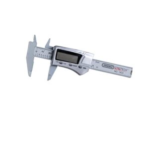 General Tools 1433 Fraction Plus Digital Fractional Caliper, Carbon Fiber, 3-Inch