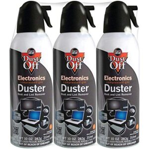 falcon compressed gas (152a) disposable cleaning duster 3 count, 10 oz. can (dpsxl3)