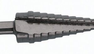 Greenlee 30005 STEP BIT, Black, Holes sizes 3/16" through 13/16"